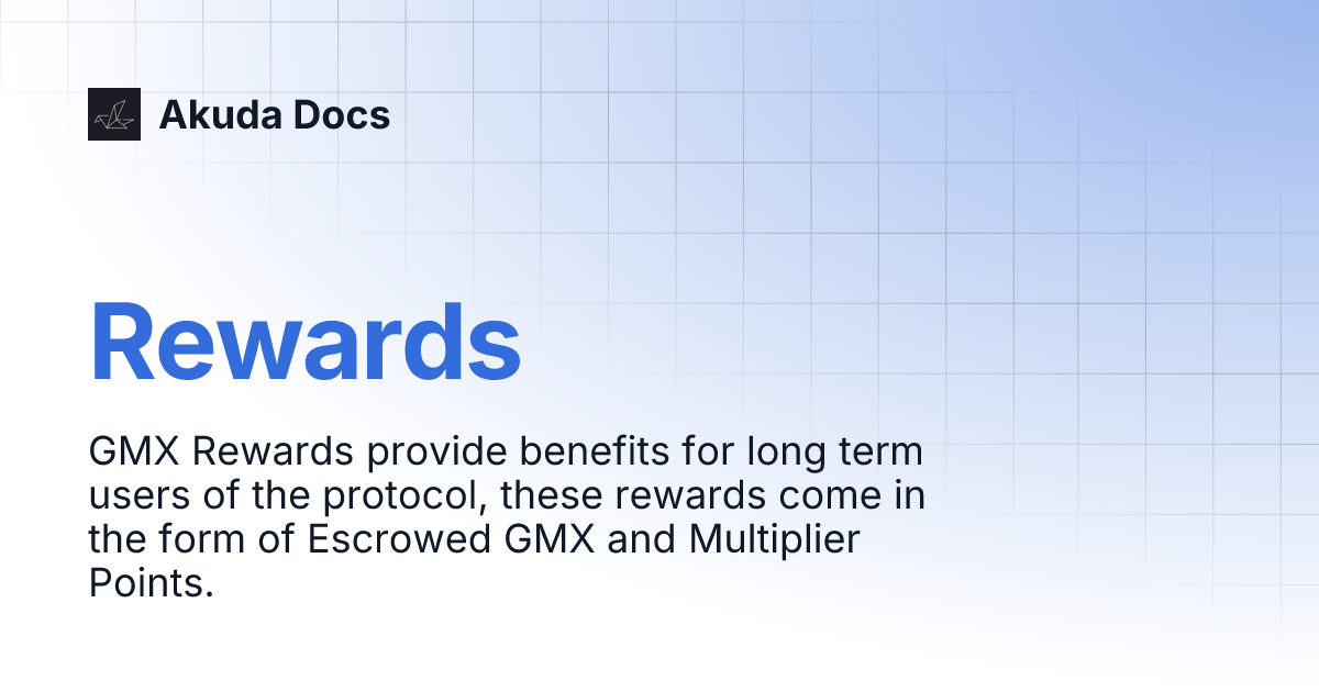 Rewards | Akuda Docs
